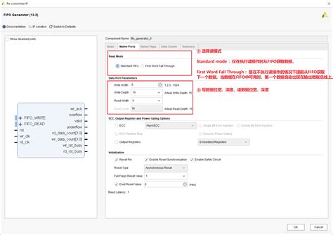 vivado ip核 FIFO的配置与调用 vivado的fifoip核实现不同位宽 CSDN博客