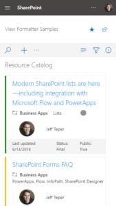 HOW TO Create Custom Responsive SharePoint List Views With View Formatters Todd Baginski S Blog