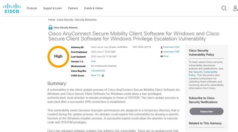 Hack Cisco Secure Client And Anyconnect Secure Mobility Software To