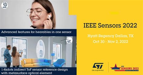 Stmicroelectronics On Linkedin Ieeesensors Itof Imu Stmicroelectronics On Linkedin Ieeesensors Itof Imu