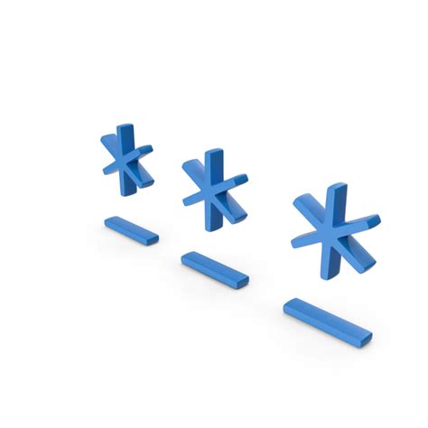 Asterisk 3 Password Key Symbol Png Images And Psds For Download