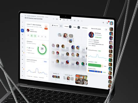 Teaching Lms Classroom Management Dashboard By Khoa Jak On Dribbble
