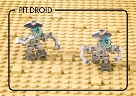 Lego Moc Strong Pit Droid By Enamic5 Rebrickable Build With Lego