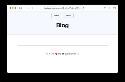 Adding A Blog