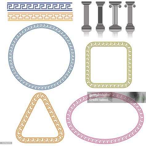 Greek Meander Patterns High Res Vector Graphic Getty Images