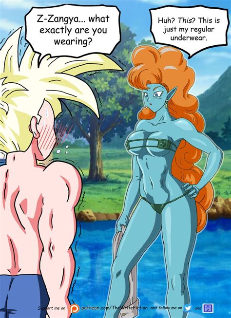 Rule 34 1girls Alien Girl Bikini Blue Skin Breasts Dragon Ball Dragon Ball Z Earrings Female