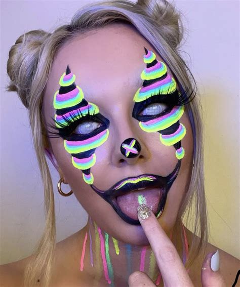 Pin By Jane Rosales On Halloween 🎃 Crazy Halloween Makeup Halloween