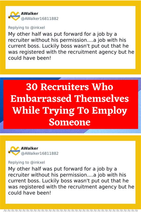 30 recruiters who embarrassed themselves while trying to employ someone