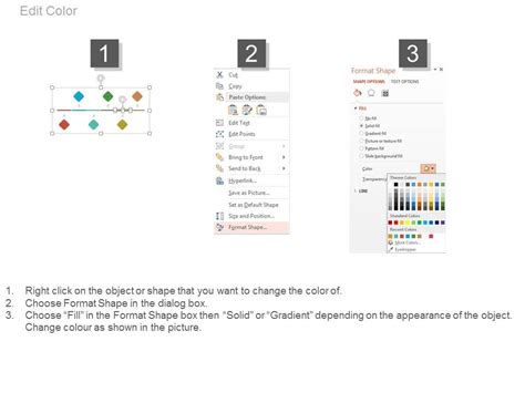 six staged linear timeline for business success milestones powerpoint