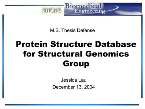 ppt protein structure database for structural genomics group