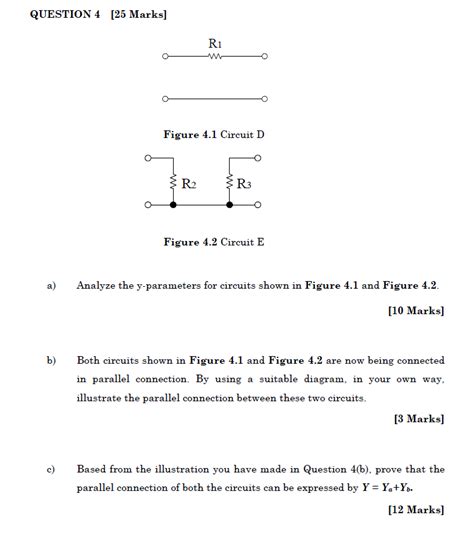 Solved QUESTION Marks Figure Circuit D Figure Chegg Com