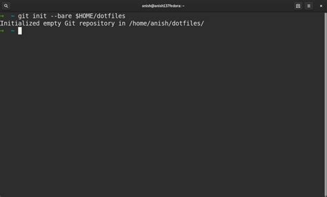 How Create Dotfiles Repository Using Git Bare Anish Mandal Blog