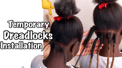 Different Ways To Install Artificial Tempoary Dreadlocks JANEILHAIRCOLLECTION Dreadlocks