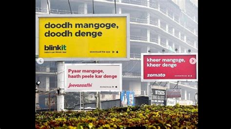 As Blinkit Zomatos Doodh Kheer Ad Goes Viral Several Brands Jump On The Trend To Share