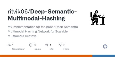 github ritvik06 deep semantic multimodal hashing my implementation for the paper deep
