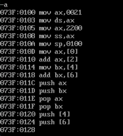【汇编语言实验二】用机器指令和汇编指令编程（2）仔细观察图319中的实验过程然后分析为什么20000 Csdn博客