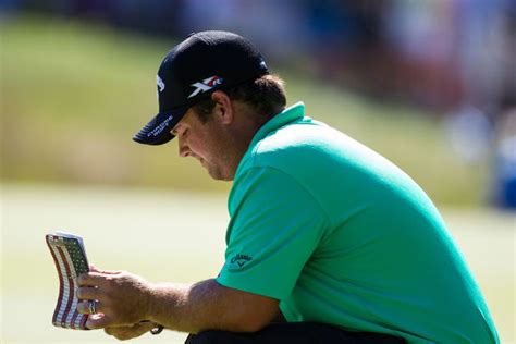 Patrick Reed Takes Look His Notebook Editorial Stock Photo Stock Image Shutterstock