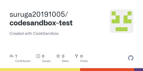 github suruga20191005 codesandbox test created with codesandbox