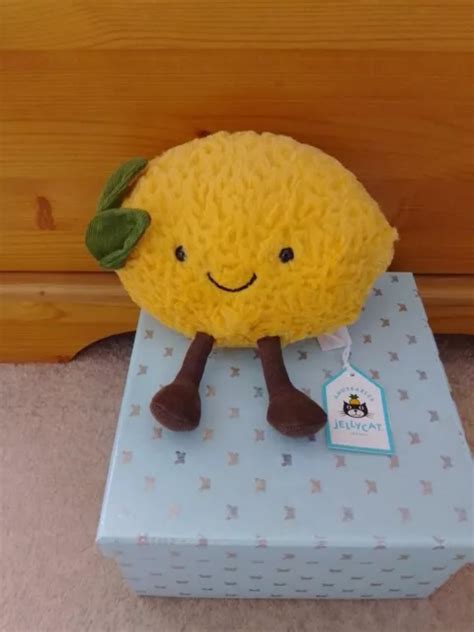 Jellycat Small Amuseable Lemon Brand New With Tags £26 99 Picclick Uk