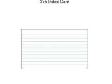Free Printable Lined Index Card Template Microsoft Word PSD File By Lined Index Card Template
