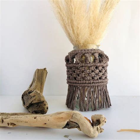 МК мастер класс макраме декор банки Straw Bag Straw