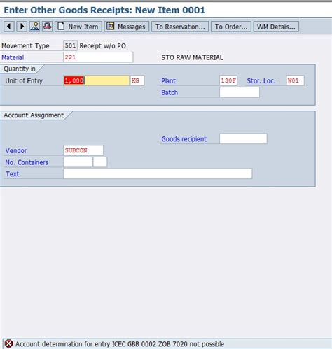 Automatic Account Determination Obyc Gbb Zob Sap Community