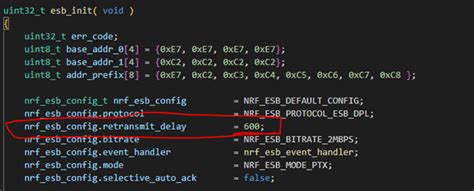 Nrf52832 Esb Tx Is Disturbed When Sending Data Nordic Qanda Nordic Devzone Nordic Devzone