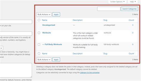 Editing Or Deleting Post Categories In Wordpress Hostarmada