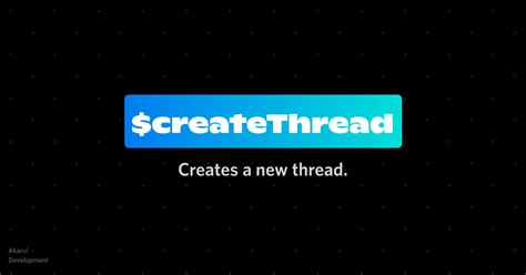 Createthread Aoijs — Documentation