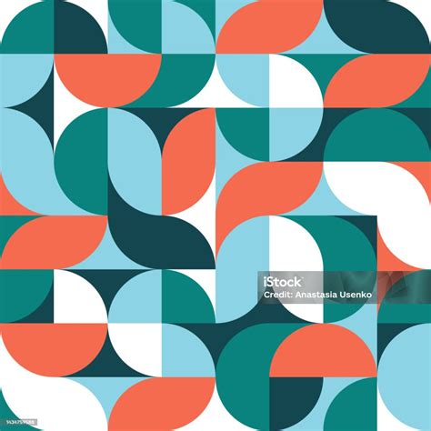 Geometric Abstract Background Collection Vector Colorful Illustration Modern Shape Texture For