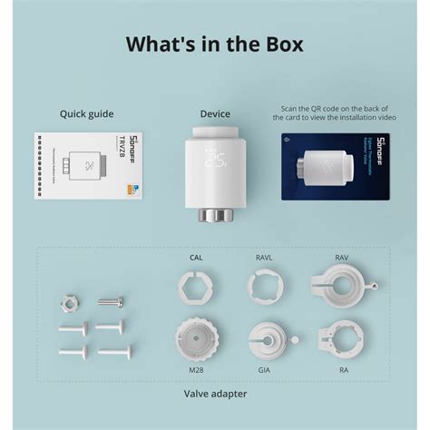 Sonoff Trvzb Thermostatic Radiator Valve Zigbee Sonoff Trvzb