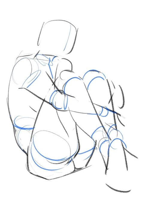 Figures Of Different Physiques 6 Art Reference Poses Anime Poses