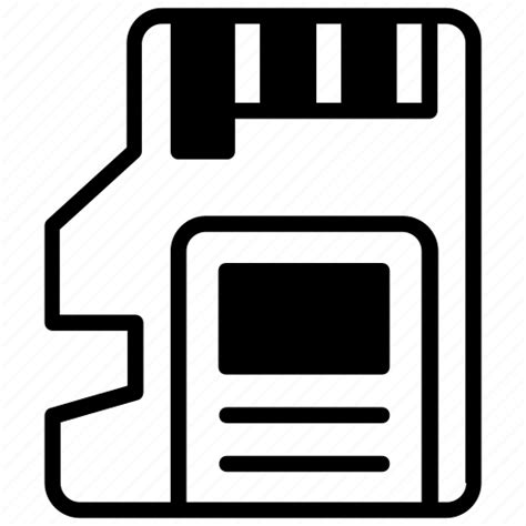 Memory Card Chip Data Flash Smart Icon Download On Iconfinder