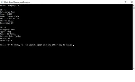 Music Store Management Systemproject C Program With Mysql Database Code With C