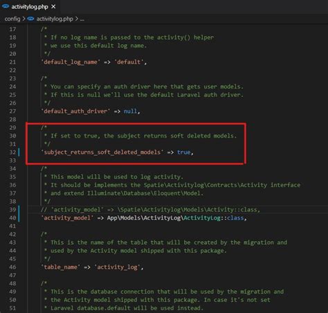 User Deleted · Issue 94 · Spatielaravel Activitylog · Github