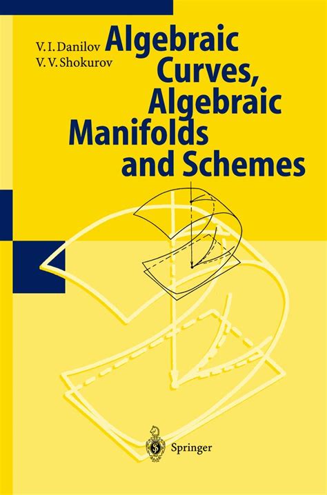Algebraic Geometry I Algebraic Curves Algebraic Manifolds And Schemes Danilov V I Coray D