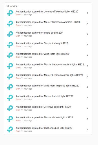 Authentication Expired Issues 2024 5 And Beyond Installation Home Assistant Community