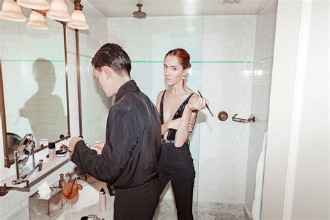 Model Teddy Quinlivans Beauty Routine Into The Gloss