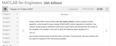 Solved Create A Matlab Function M File Called