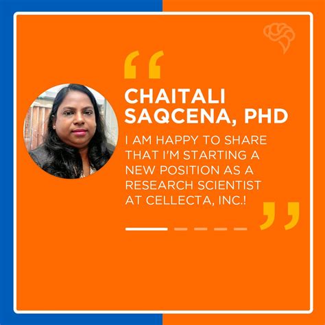 Congratulations Chaitali On Your Career Transition Cheeky Scientist