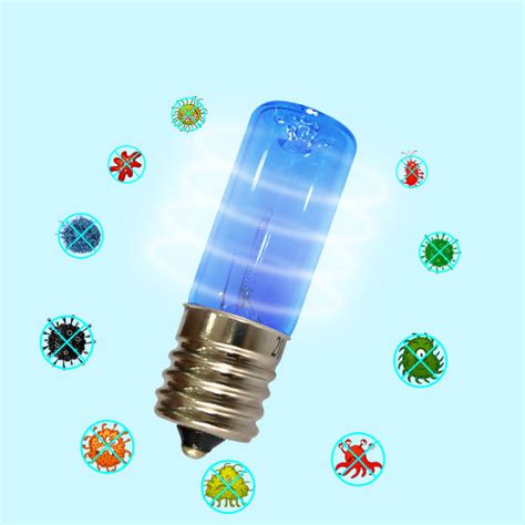 E17 Uvc Germicidal Lamp Ultraviolet Steriliser Light Bulbs 12v 220v Kit