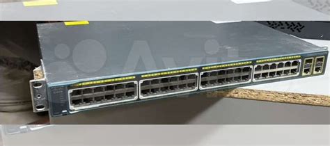 Коммутатор cisco ws-c2960r 48pst-l купить в Москве | Электроника | Авито