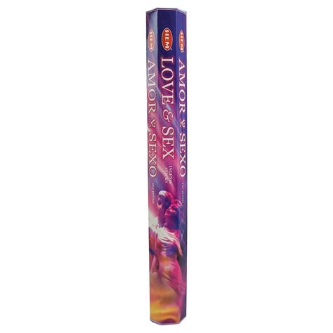 Hem Incense Sticks 20 Stick Hex Packs Love And Sex