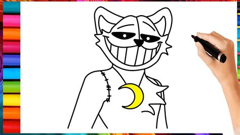 How To Draw CATNAP Easy Poppy Playtime Chapter YouTube