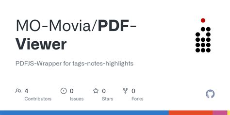 Github Mo Moviapdf Viewer Pdfjs Wrapper For Tags Notes Highlights