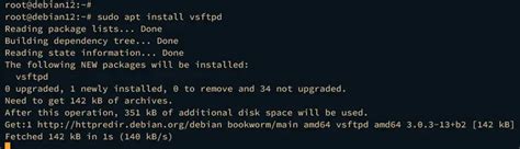 How To Install A Secure FTP Server With Vsftpd On Debian 12
