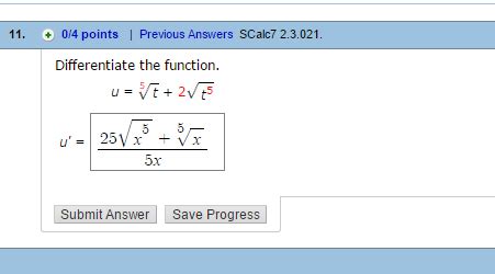 Solved Differentiate The Function U Root T Root T U Chegg