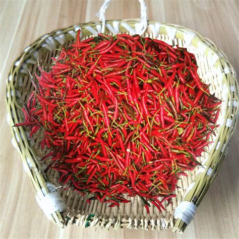 小米辣椒新鲜蔬菜2斤特辣红辣椒朝天椒可腌制剁椒四川农家小米椒 虎窝淘