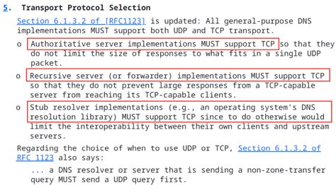 Dns Tcp Und 512 Bytes