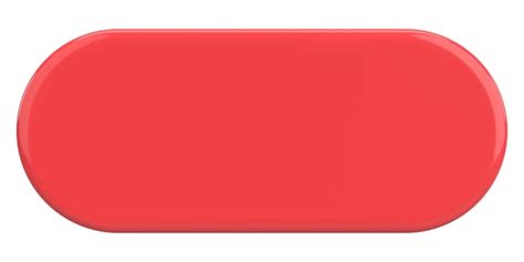 Premium Photo 3d Button Empty Button 3d Illustration